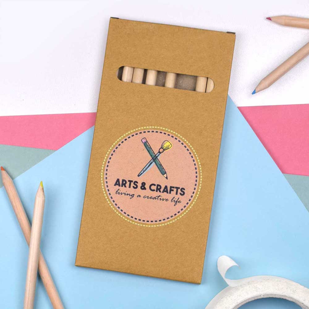 Fido Print Coloured Pencil Set (Short)