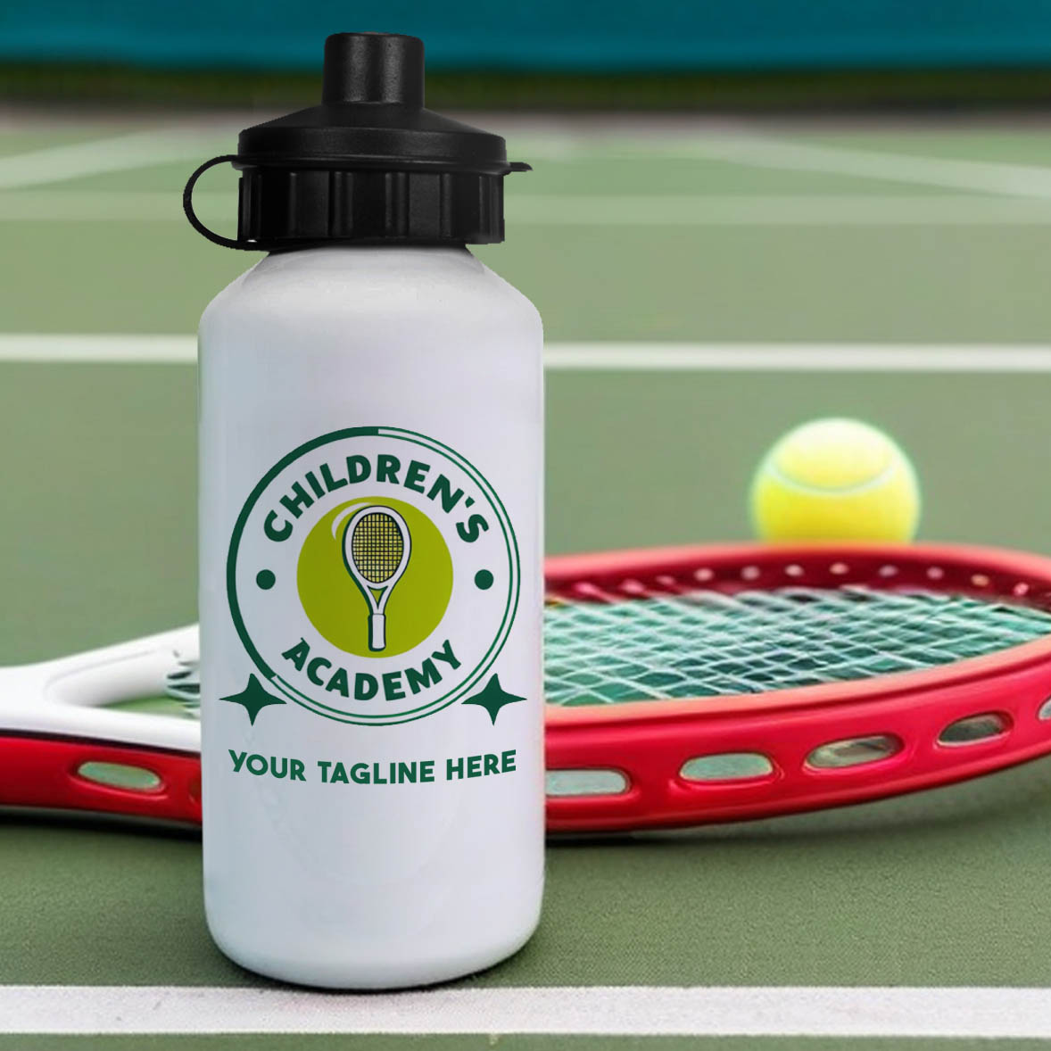 Fido Print Water Bottle (S)