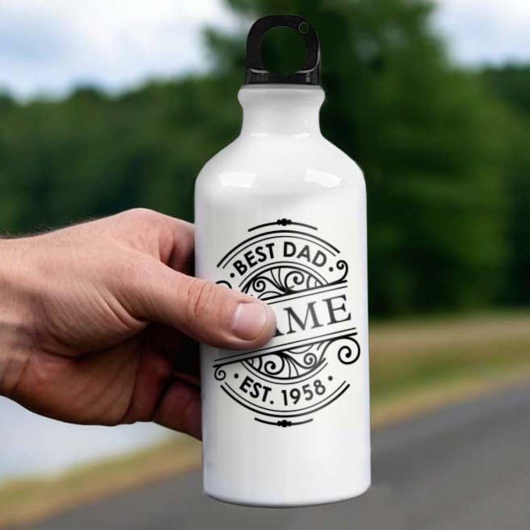 Fido Print Water Bottle (S)